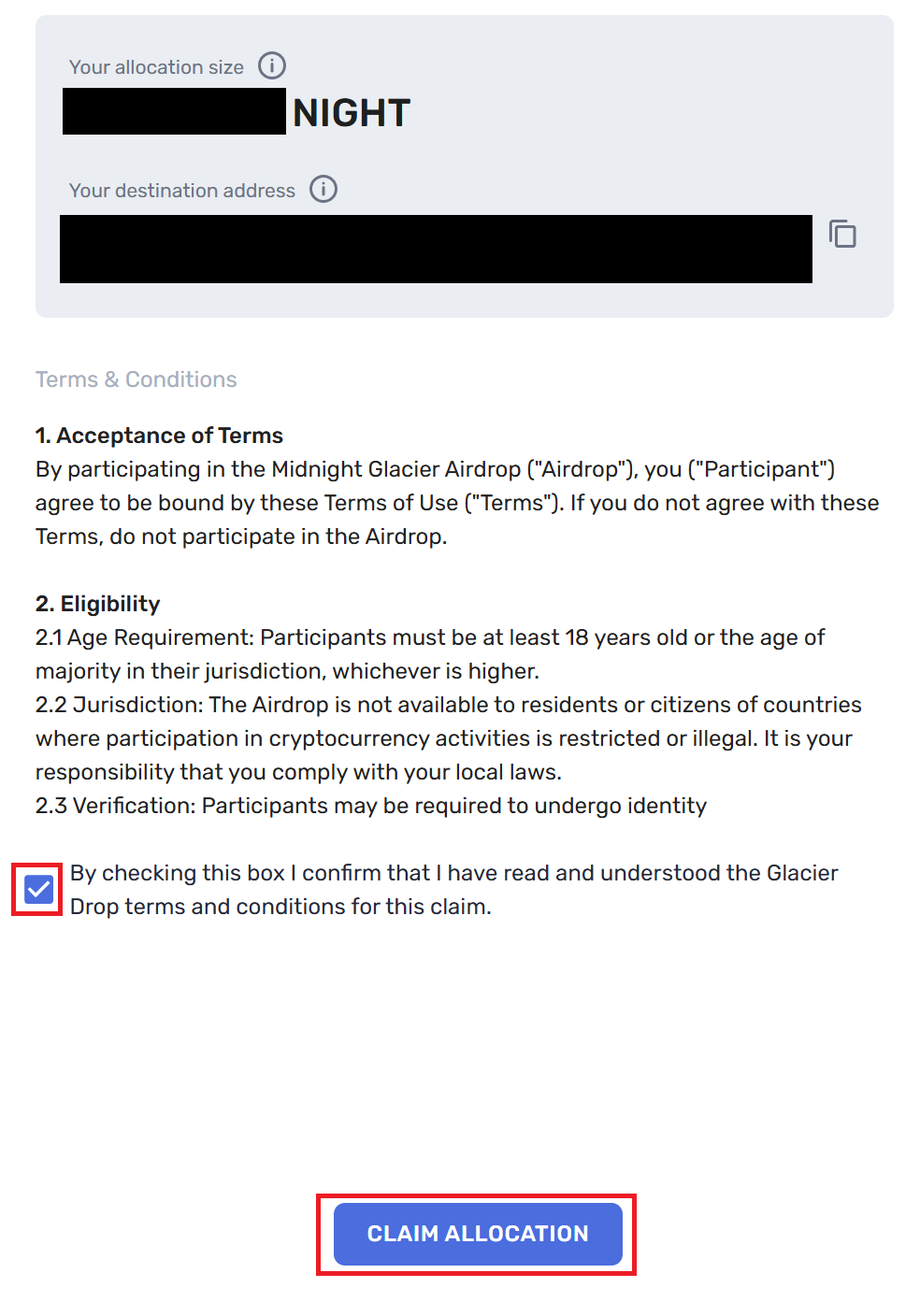 【徹底解説】Midnight(ミッドナイト) $NIGHTトークンエアドロップ請求手順 | X-StakePool