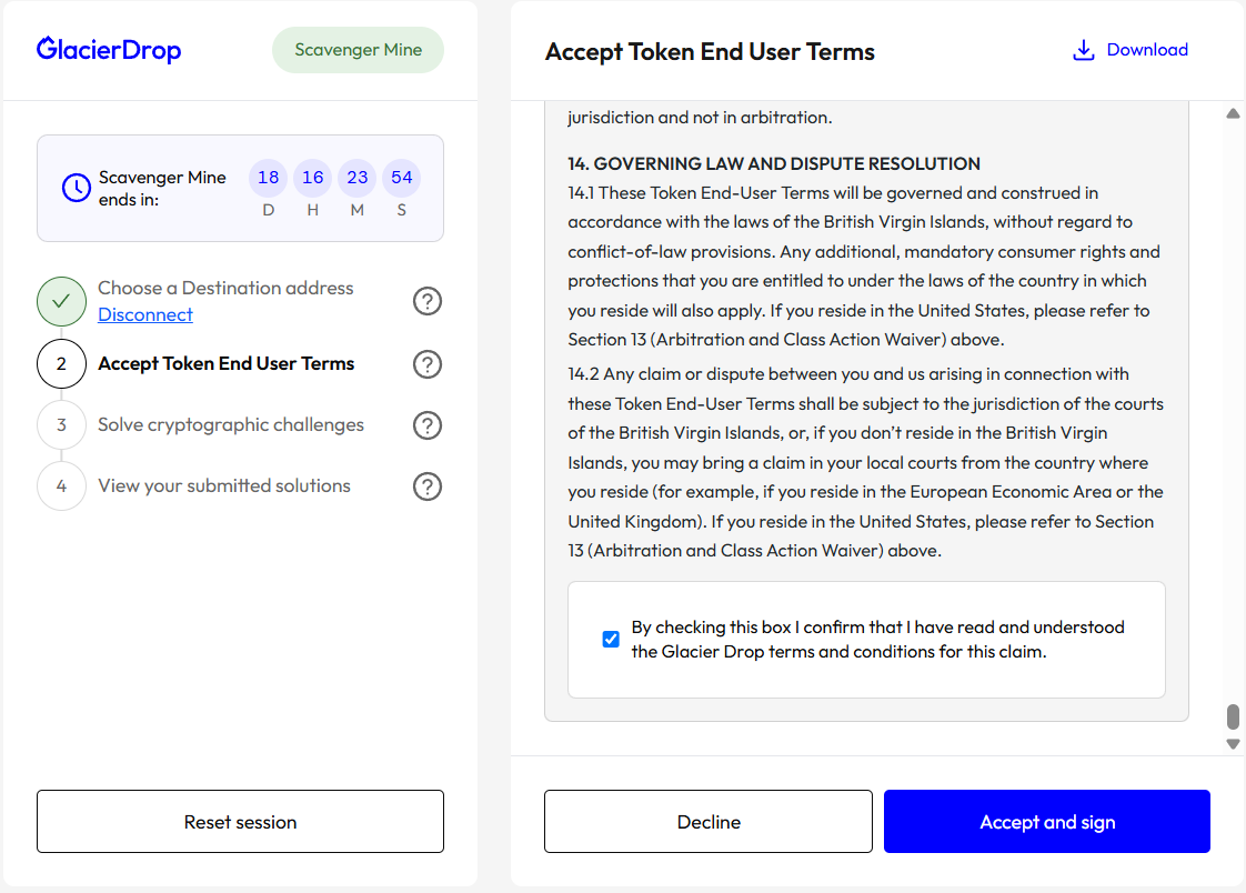 【徹底解説】Midnight(ミッドナイト) $NIGHTトークンエアドロップ請求手順 | X-StakePool